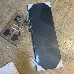 loblaws | Kitchen | Slate Cheese Charcuterie Serving Board Set | Poshmark